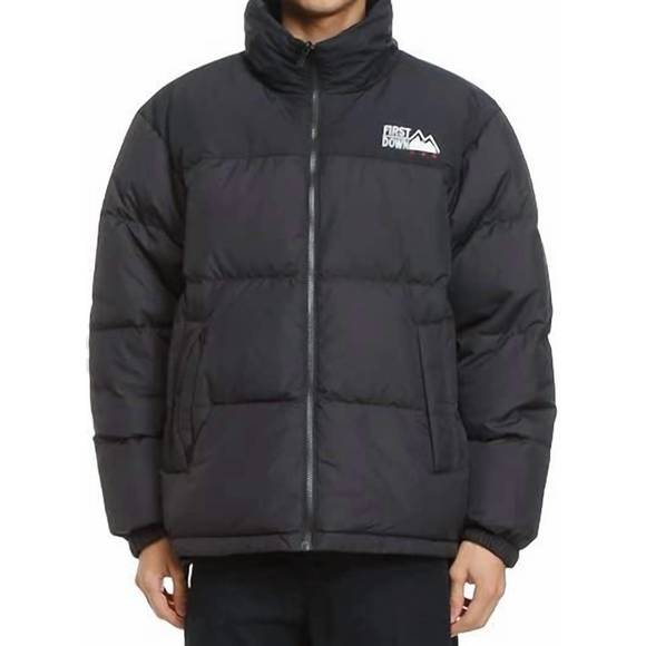 FIRST DOWN USA | Jackets & Coats | New First Down Usa Reversible Bubble Down Jacket In Black ...